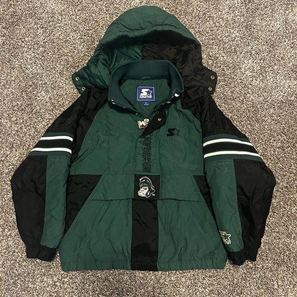 STARTER | Jackets & Coats | Msu Vintage Starter Jacket | Poshmark